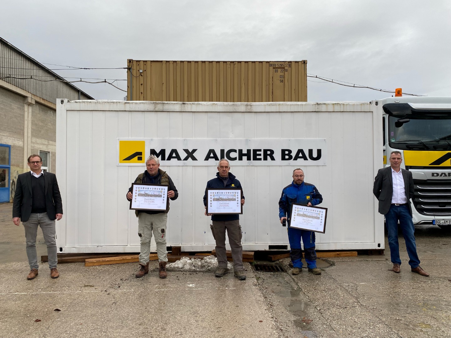 Aktuelles bei Max Aicher Bau GmbH & Co. KG